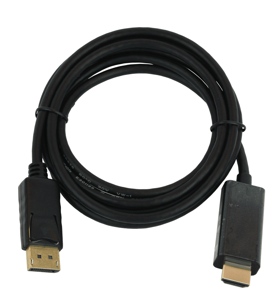 D4CBL-DP-HDMI - Raritan 6ft DisplayPort to HDMI Cable (4K UHD)