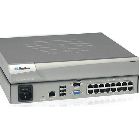 DLX-116 - Raritan Dominion LX Series 16-port KVM over IP Switch, 1 ...