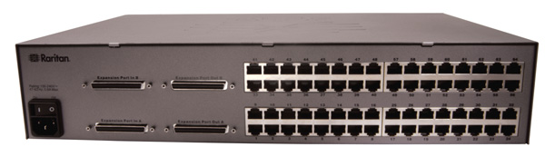 P2-UMT1664S - Raritan Paragon II 64-Port Stacking Cat5 KVM Switch