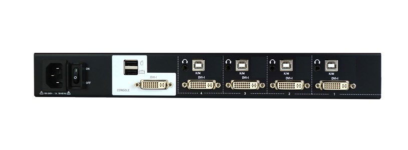 RSS-104 - Raritan 4-Port Secure KVM Switch with 4K dual-link DVI - NIAP ...