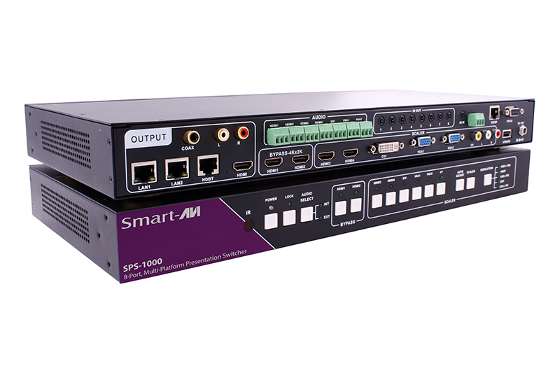 SPS-1000S - 8-Port Multi-Platform Presentation Switcher