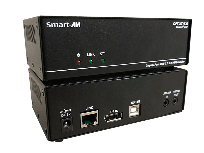 DPN-4PS - 4 Port 4K DisplayPort 1.2 KVM Switch with USB Hub