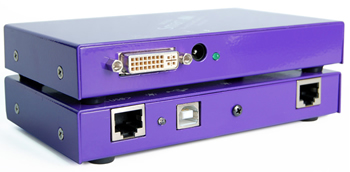 DVX-PLUS - SmartAVI USB 1.1 and DVI Extender, up to 275 ft.