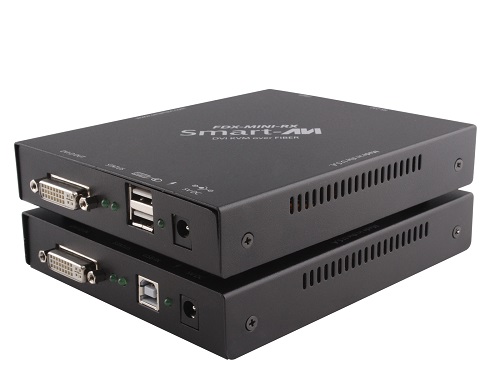 FDX-MINI-S - Extension of any DVI-D, USB Keyboard, Mouse, and RS232 Signal up to 1,400 Feet