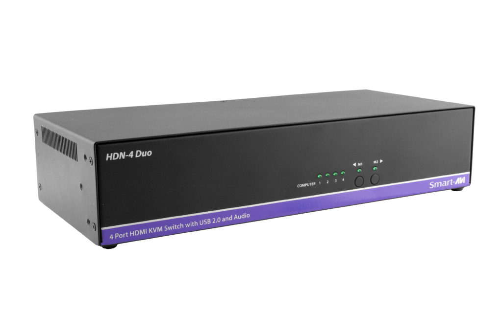 HDN-4DuoS - SmartAVI HDN-4 DUO - 4-Port, Dual-Head HDMI (4K/30Hz) Ultra ...