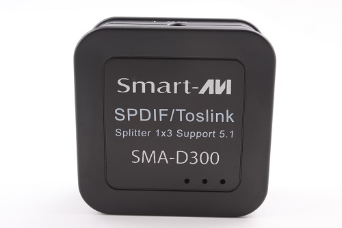 SMA-D300 - Digital Optical Audio Three-Way Splitter