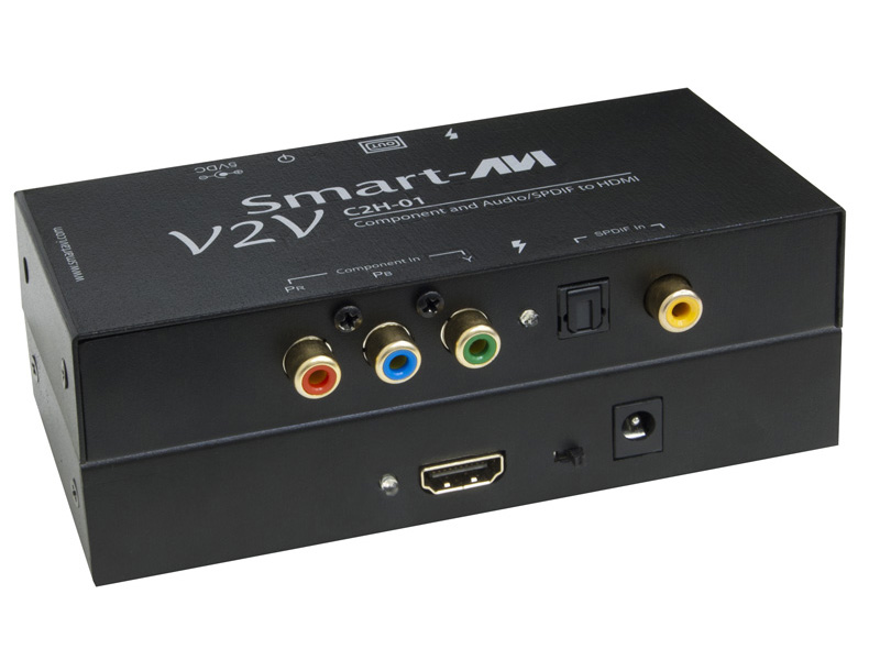 V2V-C2H-01S - Component Video and SPDIF Audio to HDMI Converter