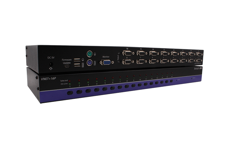 VNET+16P - Control KVM on 16 computers with high-resolution WUXGA video ...
