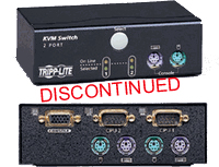 B005-002-R - Tripp Lite 2 Port KVM Switch