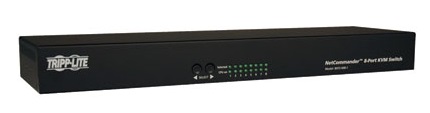 B072-008-1 - Tripp Lite 8-Port NetCommander 1U Rackmount CAT5 KVM Switch