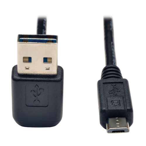 UR050-006-UDA - Universal Reversible USB 2.0 Hi-Speed Cable (Up / Down ...