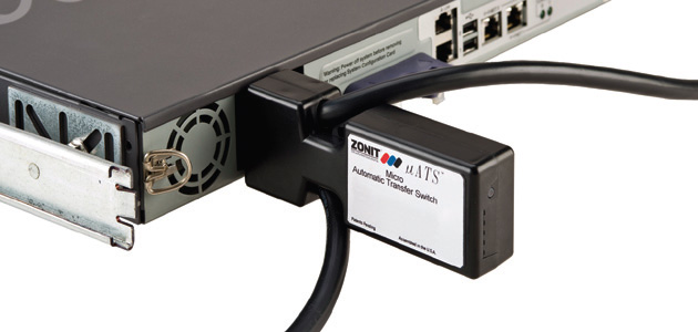 ZONIT Micro ATS - Redundant Power for Single Power Devices