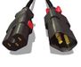 ZONIT zLock Dual - Locking C14 to Locking C15 Power Cord - 3.3ft Black ...