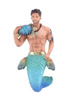 December Diamonds turtle times merman ornament 2023 - December Diamonds ...