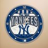 NY Yankees High Definition Clock-NY Yankee Wall Clock
