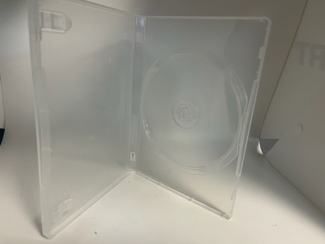 100 14MM NEW SINGLE SUPER CLEAR DVD CASES W/PATENTED M-LOCK HUB, M-LOCK ...
