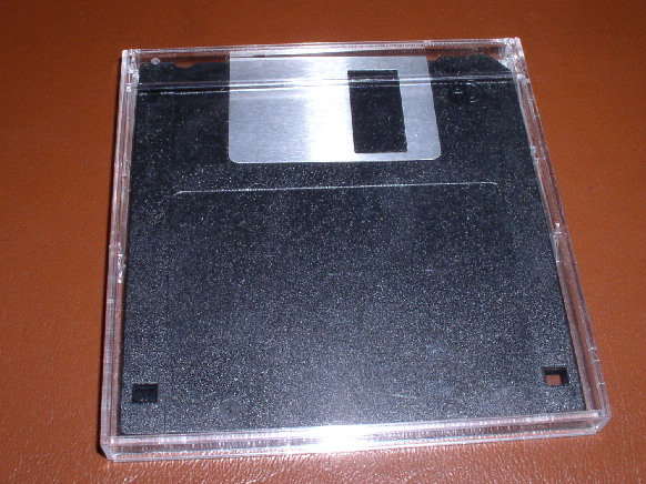 3.5" Floppy Diskette Case, Clear, 200 pcs, BL001 DISKETTE CASE