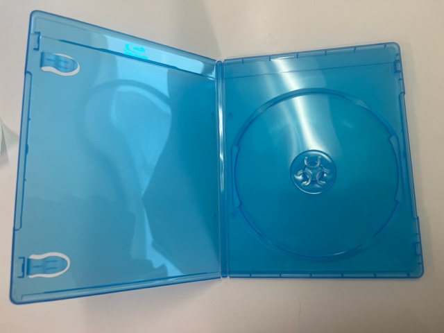 6mm Slim Blu-Ray Case W/ Blu-Ray Logo,BDC-SL-6mm BL0701,100 pcs/case