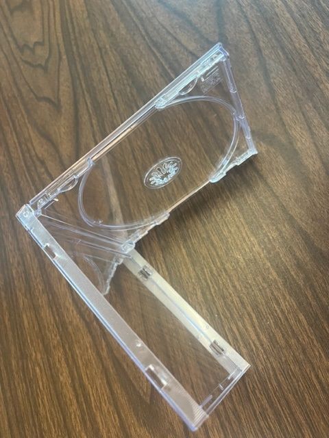 CD JEWEL CASE - 100 PCS SINGLE 10.4MM STANDARD CD JEWEL CASE W/CLEAR ...