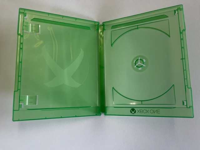 NEW ORIGINAL MICROSOFT GAME DVD CASE w SLEEVE GREEN XBOX ONE-45305 MADE ...