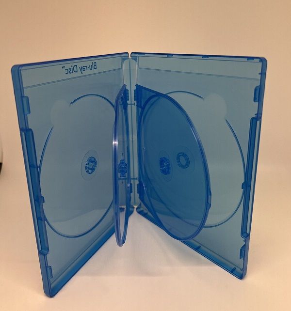 100 14mm ORIGINAL NEW SCANAVO BLU-RAY 6-DVD CASES BRAMZ.6DISC.14MM.KRT