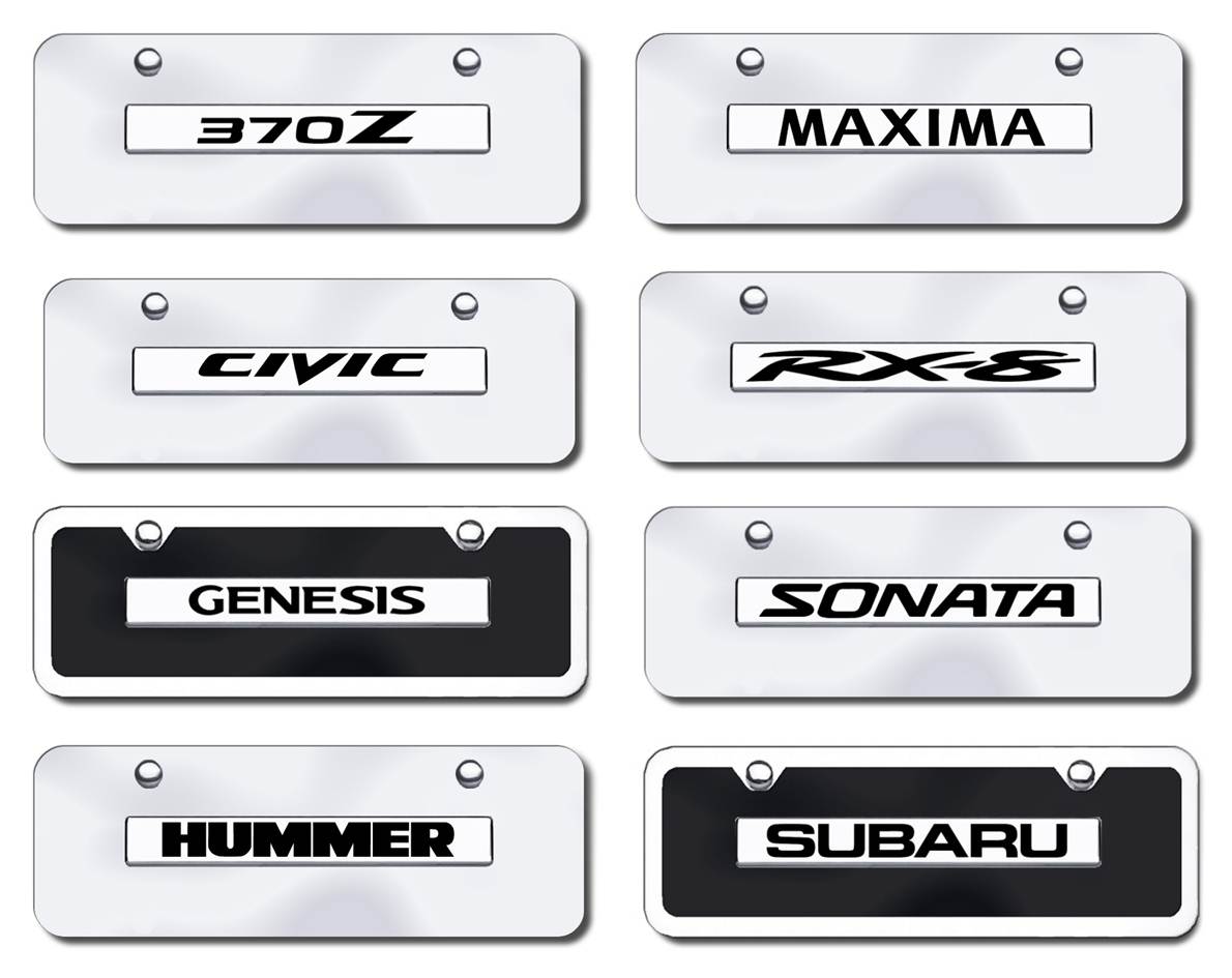 Name License Plate - HALF-size