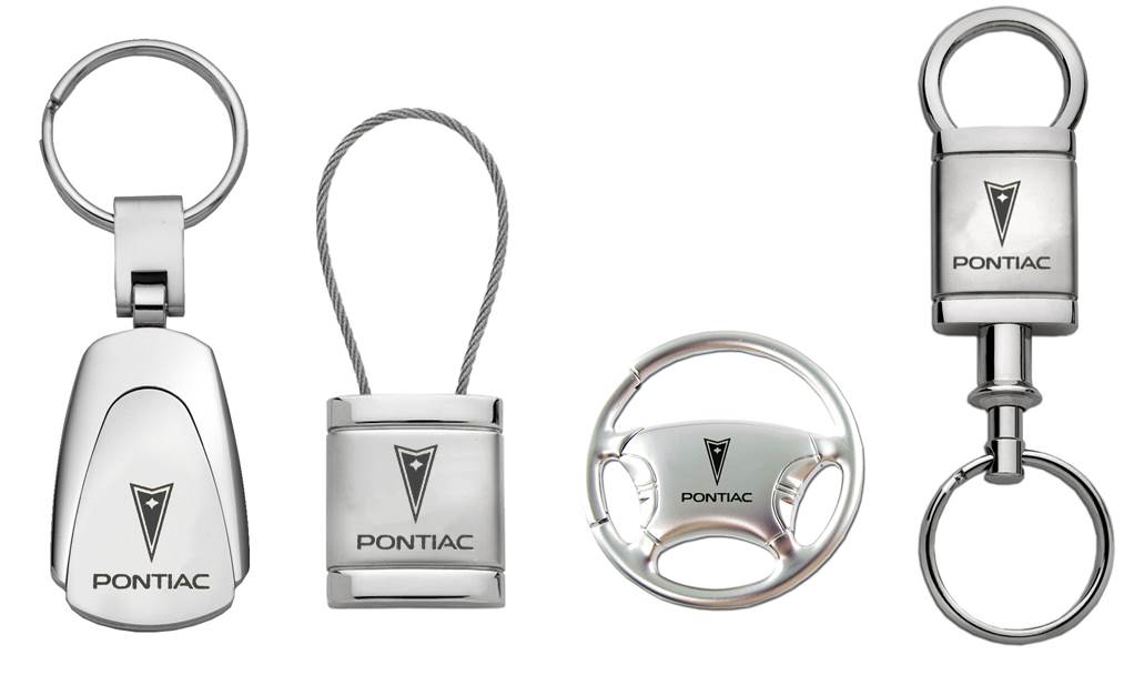 Pontiac Keychains - All Styles