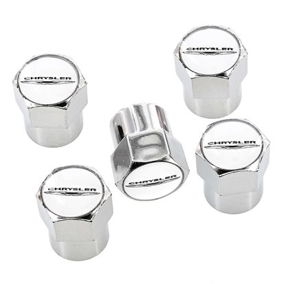 Chrysler Wing Valve Stem Logo Caps - All Vehicles - CHRYSLER