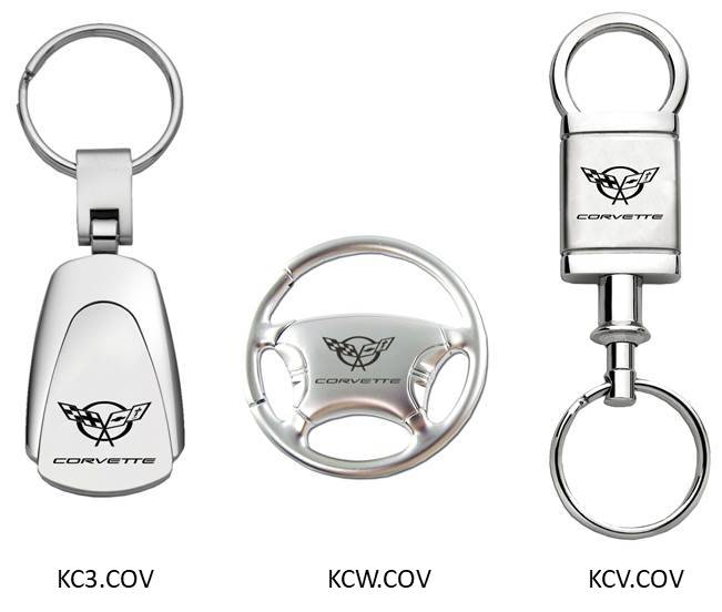 Corvette C5 Keychains - All Styles - Corvette Accessories