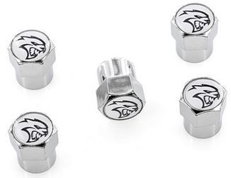 Dodge Hellcat Valve Stem Caps - TIRE VALVE STEM CAPS