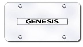 Genesis License Plates (Vanity Logo Tags) - Genesis License Plate ...