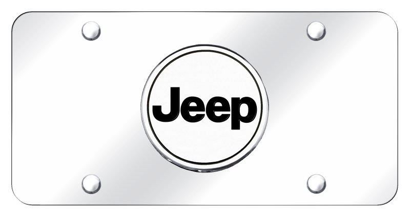 Jeep Logo License Plates (Vanity Logo Tags) - Jeep License Plates ...