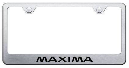 Maxima License Plate Frames -Tag Holders - Maxima License Plates ...