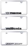 Mazda License Plate Frames - Tag Holders - LICENSE PLATE FRAMES