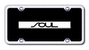 Soul License Plates (Vanity Logo Tags) - Soul License Frames (tag holders)