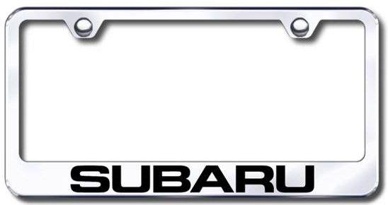 Subaru Name License Plate Frames - Subaru - Suzuki