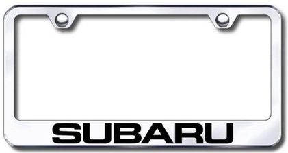 Subaru Name License Plate Frames - Subaru - Suzuki