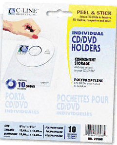 CD/DVD SLEEVES/HOLDERS FOR RING BINDERS
