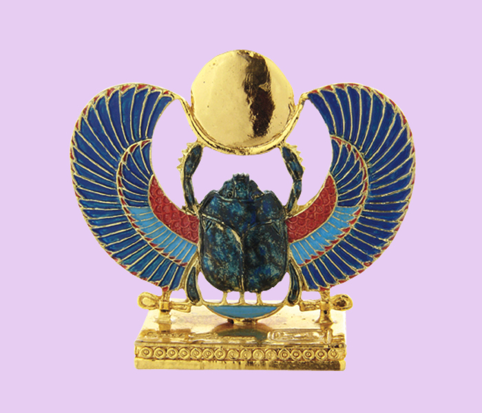 Egyptian Winged Scarab Beetle