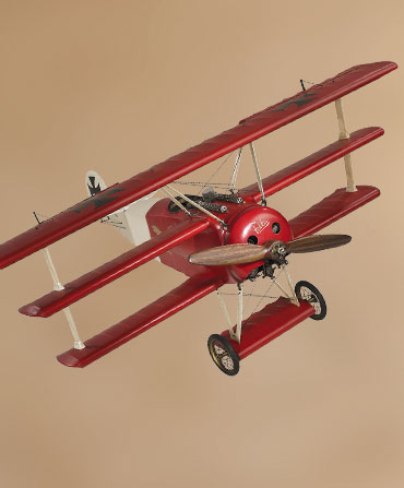 Fokker Triplane (Red Baron) Airplane Model