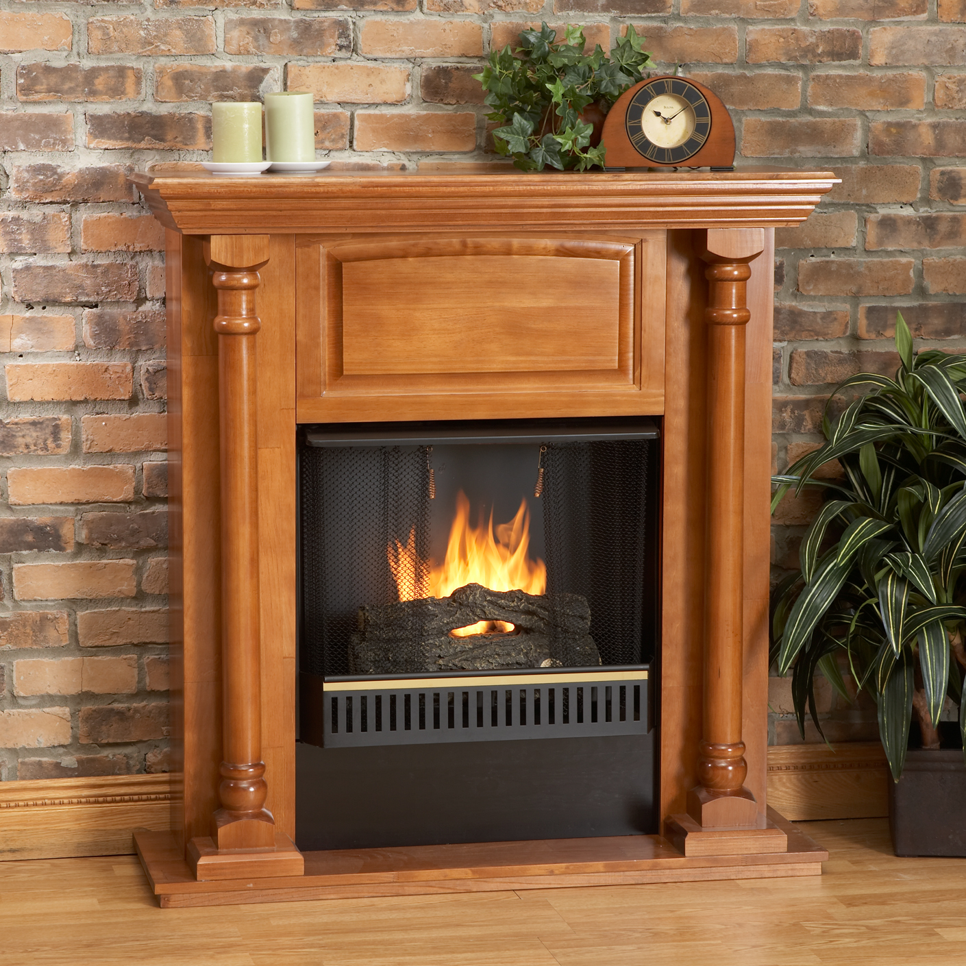 Richard Smokeless Real Flame Fireplace