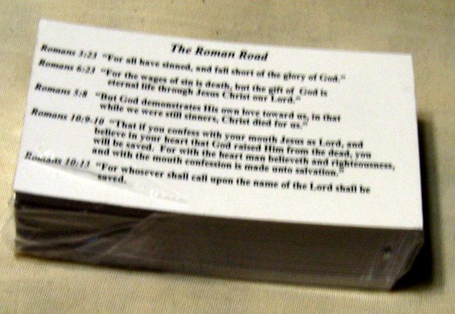 Roman Road Card - Pack of 100 | Christian Discount Shop
