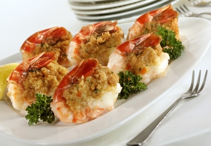 Baked Stuffed Jumbo Shrimp!