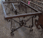Wrought Iron Scroll Dining Table Base - Flat Wrought Iron Custom Base ...