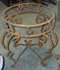 Wrought Iron Table Base - Wrought Iron Kitchen Table Base w/ Diamonds