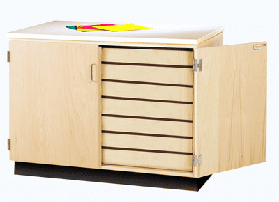 DIVERSIFIED WOODCRAFTS Drawing Paper Storage Cabinet