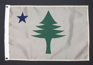 ORIGINAL MAINE FLAG - 18" x 24"