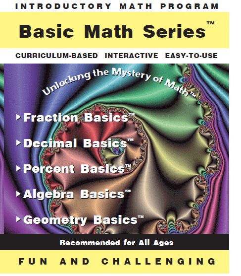 Basic Math Software Series - Fractions Decimals Percents PreAlgebra ...