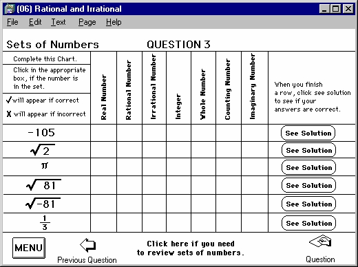 Chapter 6: Square Roots, nth Roots, Radicals & Complex Numbers