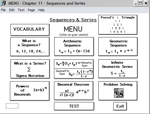 Sequences and Series